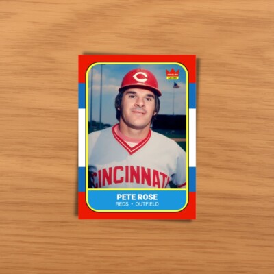 PETE ROSE REDS Anselmo Azcano Legacy Series Art Card #87KPRC1 | eBay