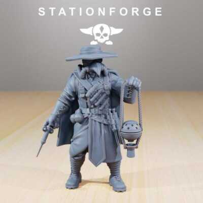 GrimGuard Plague Doctor | StationForge | Grimdark Compatible - Nerd3DForge | eBay