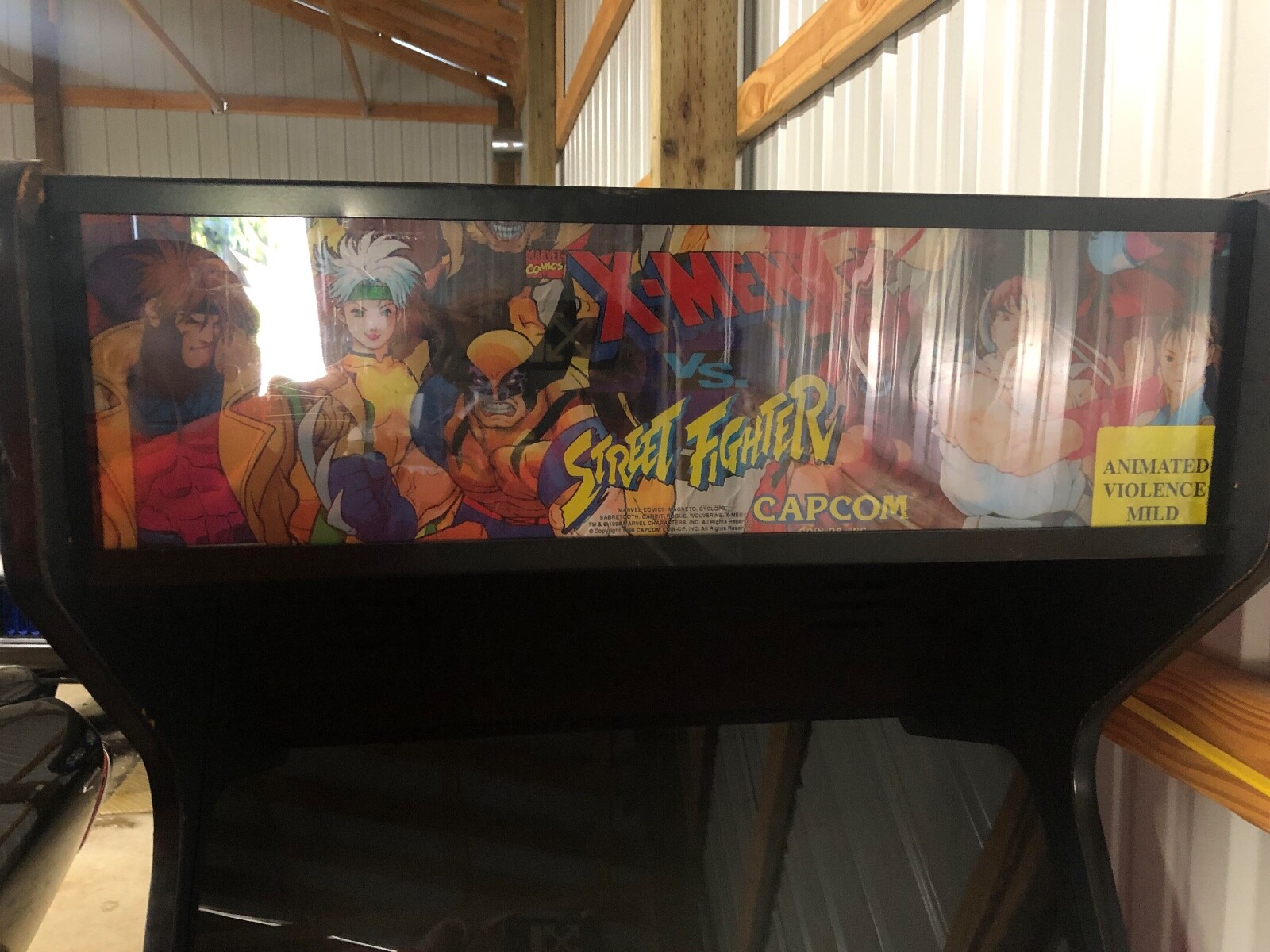Capcom X-Men vs Street Fighter Arcade Machine full size "excellent ...