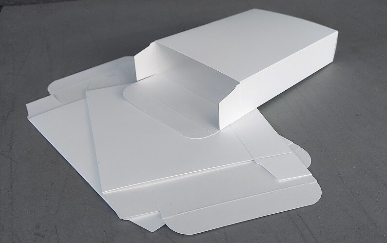 Universal Individual White Cardboard Boxes Packaging Gift Approx 7x5x1 ...