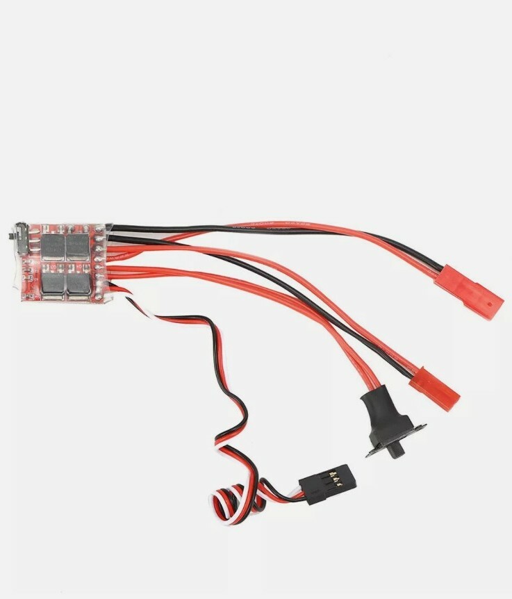 20A ESC Brushed Brush Motor Speed Controller For RC Car Boat Model ...
