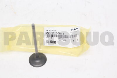 222113C811 Genuine Hyundai / KIA VALVE-INTAKE | eBay