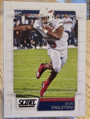 2019 Score Devin Singletary RC #391 Buffalo Bills | eBay