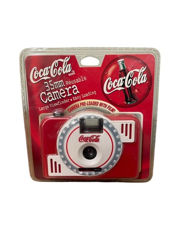 Vintage 1999 Coca-Cola 35mm Reusable Camera Pre-Loaded w/Film New ...