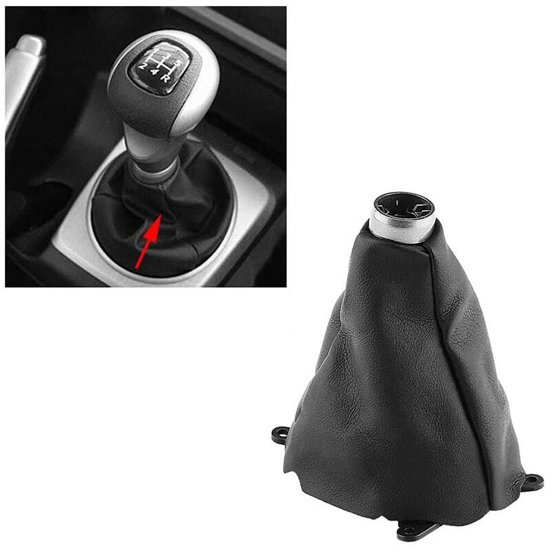 Car Gear Gaiter Shift Shifter Manual PU Leather for 2006-2011 77298 ...