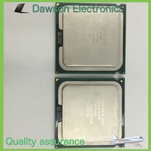 2PCS Intel Xeon X5472 12M 3.0GHz 1600MHz LGA 771 SLASA Quad Core CPU ...