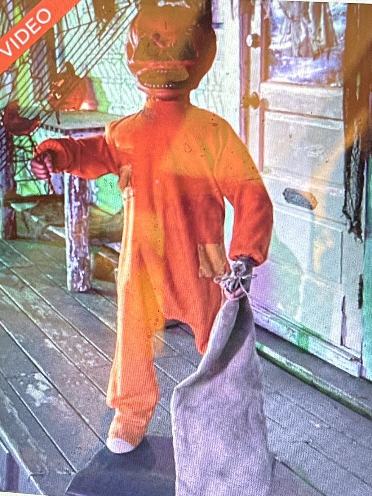 Halloween Prop 4.3 Ft Trick 'r Treat Sam Animatronic Decoration - New ...