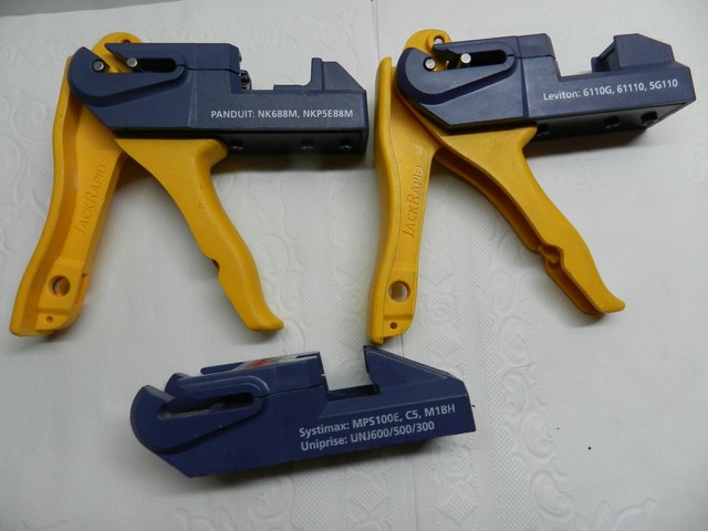 Fluke Networks Jr-sys-2 JackRapid Punch Down Tool for Systimax Mgs400 ...