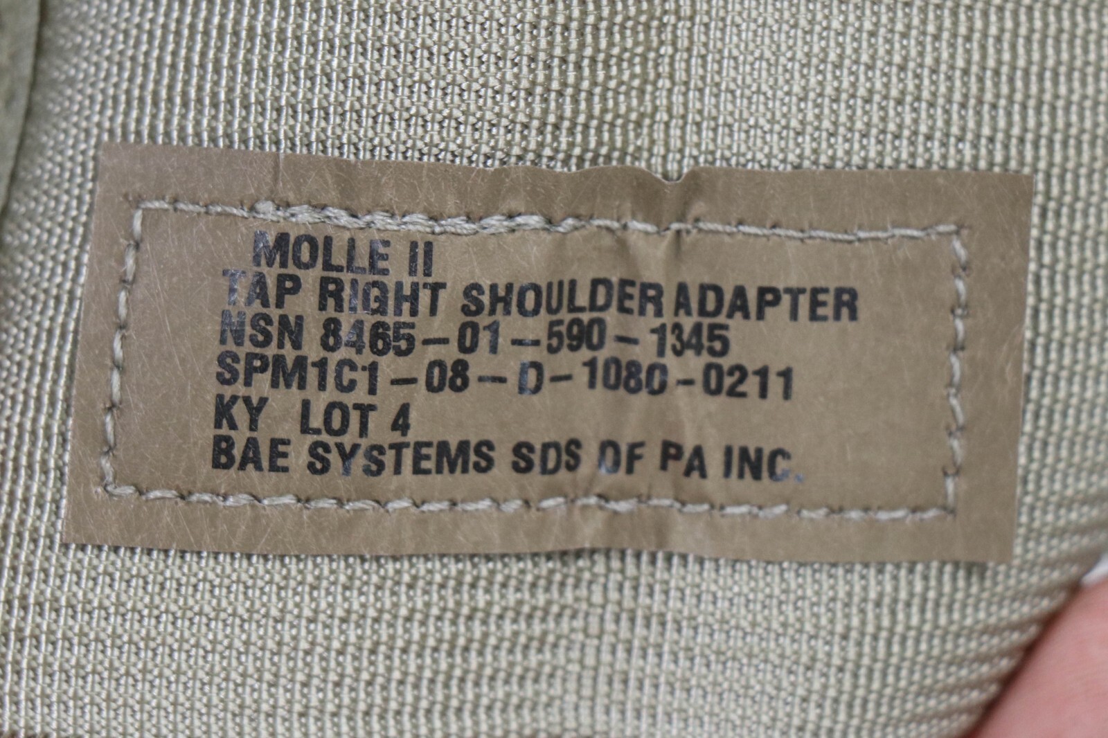 Complete US Army OCP Multicam Molle II Tactical Assault Panel TAP Chest ...