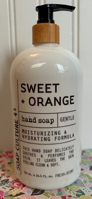JUMBO SOAP CULTURE 41 SWEET ORANGE LIQUID HAND SOAP 24.5 OZ HOME & BODY ...