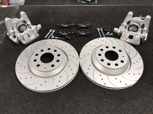 VW CADDY TDI SDi MAXI LIFE REAR VENTED BRAKE DISC CONVERSION KIT 310mm ...