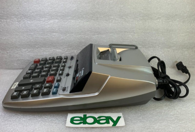 Canon MP11DX 12-Digits 2-Color Clock Calendar Adding Machine Printing ...