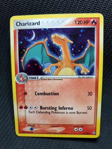 Charizard - 6/108 - 2007 Power Keepers Rare Vintage Holo - ENG | eBay
