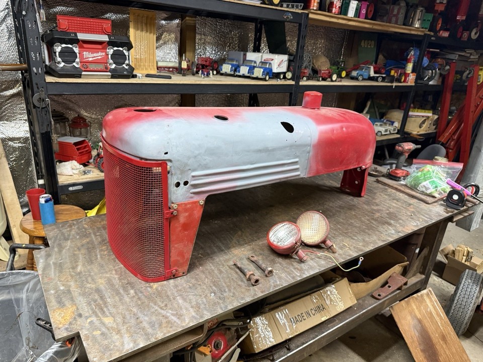 Farmall Cub hood gas tank grille dash lights | eBay