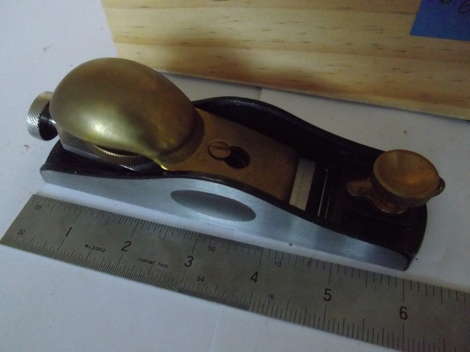 Nice Small Low Angle 60.5 Block Plane with Adjustable Mouth Woodworking ...