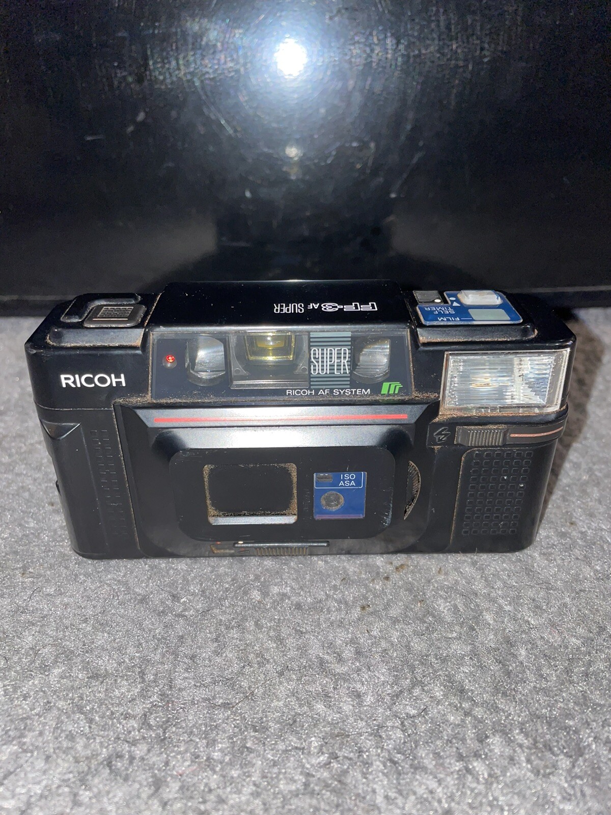 Vintage Ricoh FF-3 AF Super 35mm Film Camera NOT WORKING PARTS ONLY AS ...