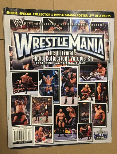 WWE Magazine Presents Wrestlemania Ultimate Photo Collection 2005 HULK ...
