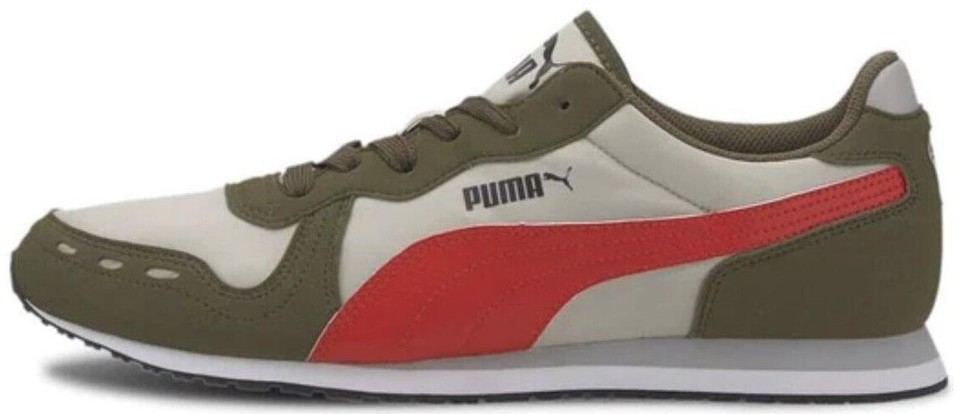 Puma Cabana Run Dark Olive Red for sale | eBay UK
