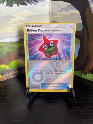 Rotom Dex 122/147 - Burning Shadows - Uncommon - Reverse Holo - Pokemon ...