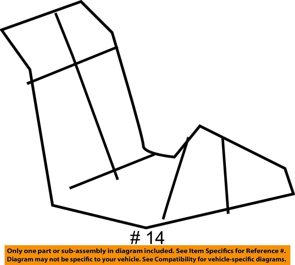 GM OEM 16-24 LaCrosse-Rail Assy Lower Bracket 23499135 | eBay
