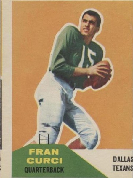 1960 Fleer - #11 Fran Curci (RC) for sale online | eBay