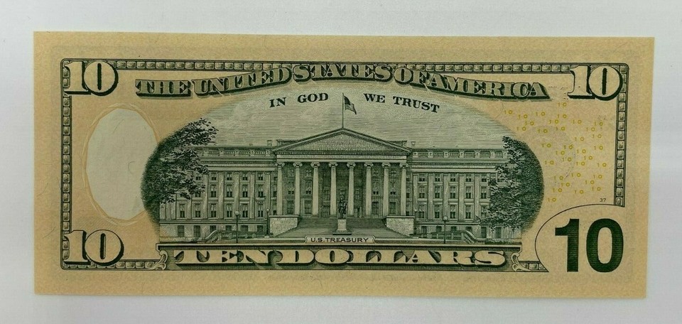 NEW Uncirculated TEN Dollar Bills Series 2017A $10 Sequential Notes Lot ...