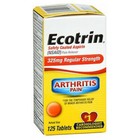 Ecotrin Regular Strength 125 tabs By Ecotrin | eBay