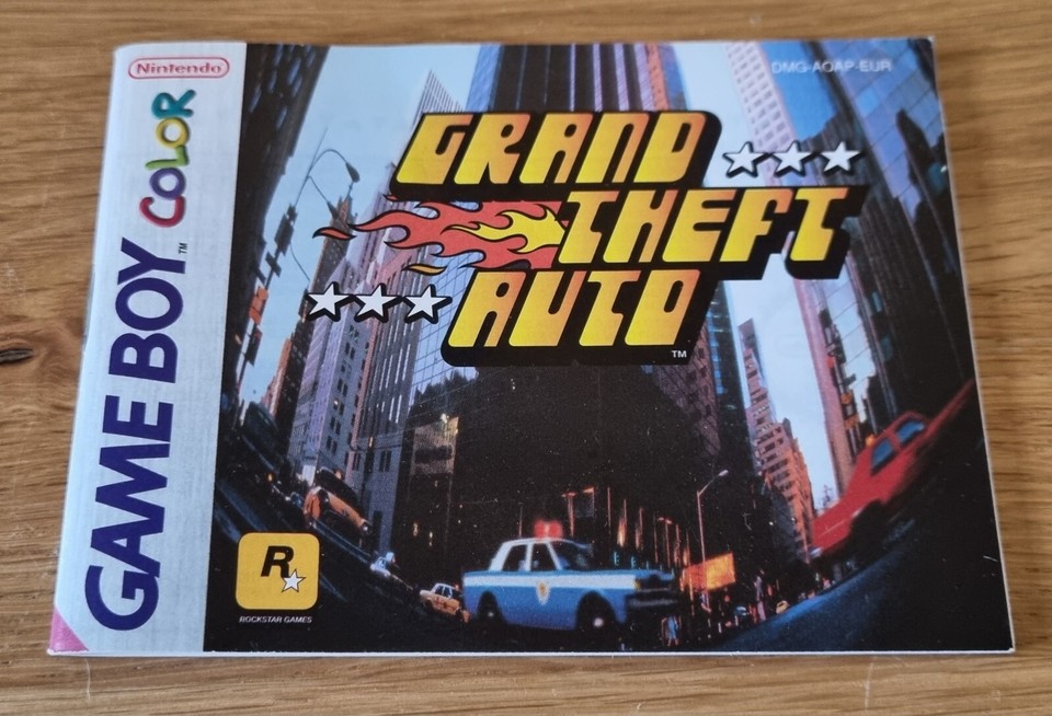 Nintendo Gameboy Color Grand Theft Auto Boxed Genuine Rare | eBay UK