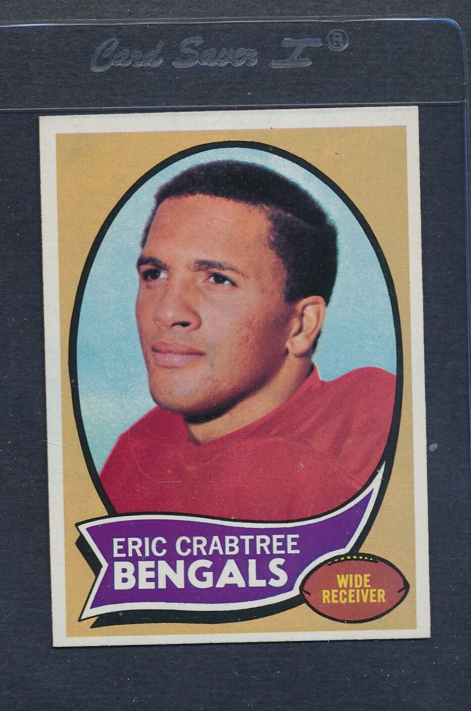 1970 Topps #058 Eric Crabtree Bengals EX/MT *6969 | eBay