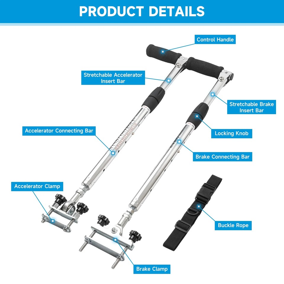 Hand Control Device for Disabled Handicap Drivers Car Driving Assist ...