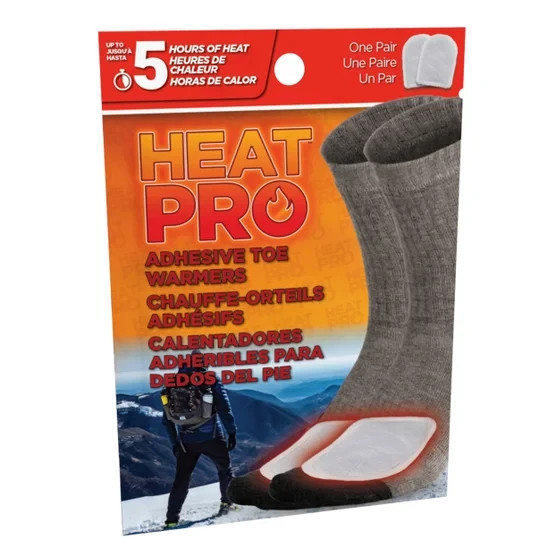 Heat Pro Adhesive Toe Warmers 30 Pairs 60Individual 5 Hours Heat EXP ...
