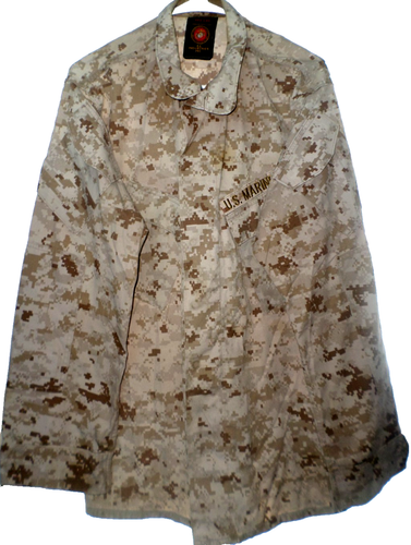 US MILITARY USMC MCCUU DCU COMBAT SHIRT MEDIUM LONG USED | eBay