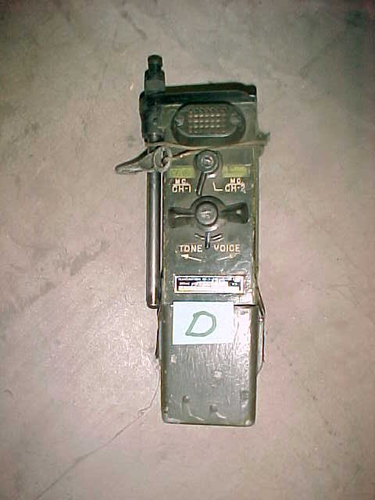Military radio, PRT 4 series, with lanyard, solid battery case, "D" | eBay