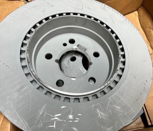 2044230712 0004231212 GENUINE MERCEDES BENZ REAR BRAKE DISCS - 300x22mm ...