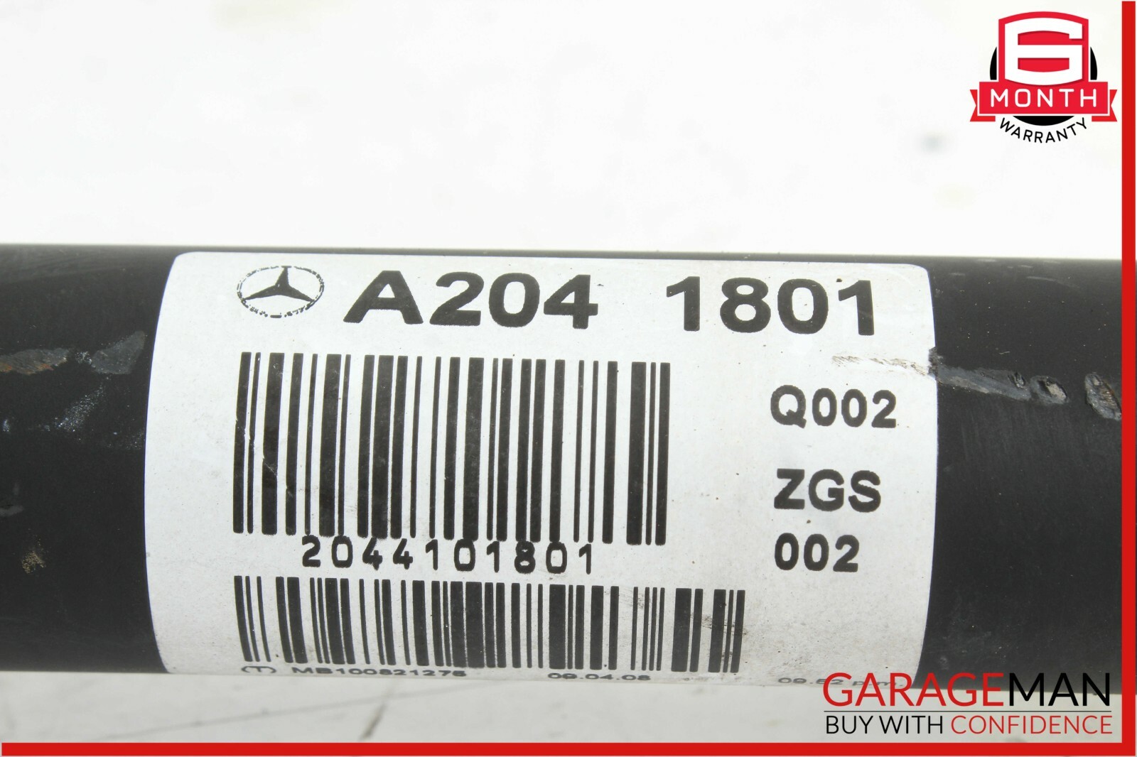 08-14 Mercedes W204 C300 AWD 4Matic Front Drive Shaft Propeller ...