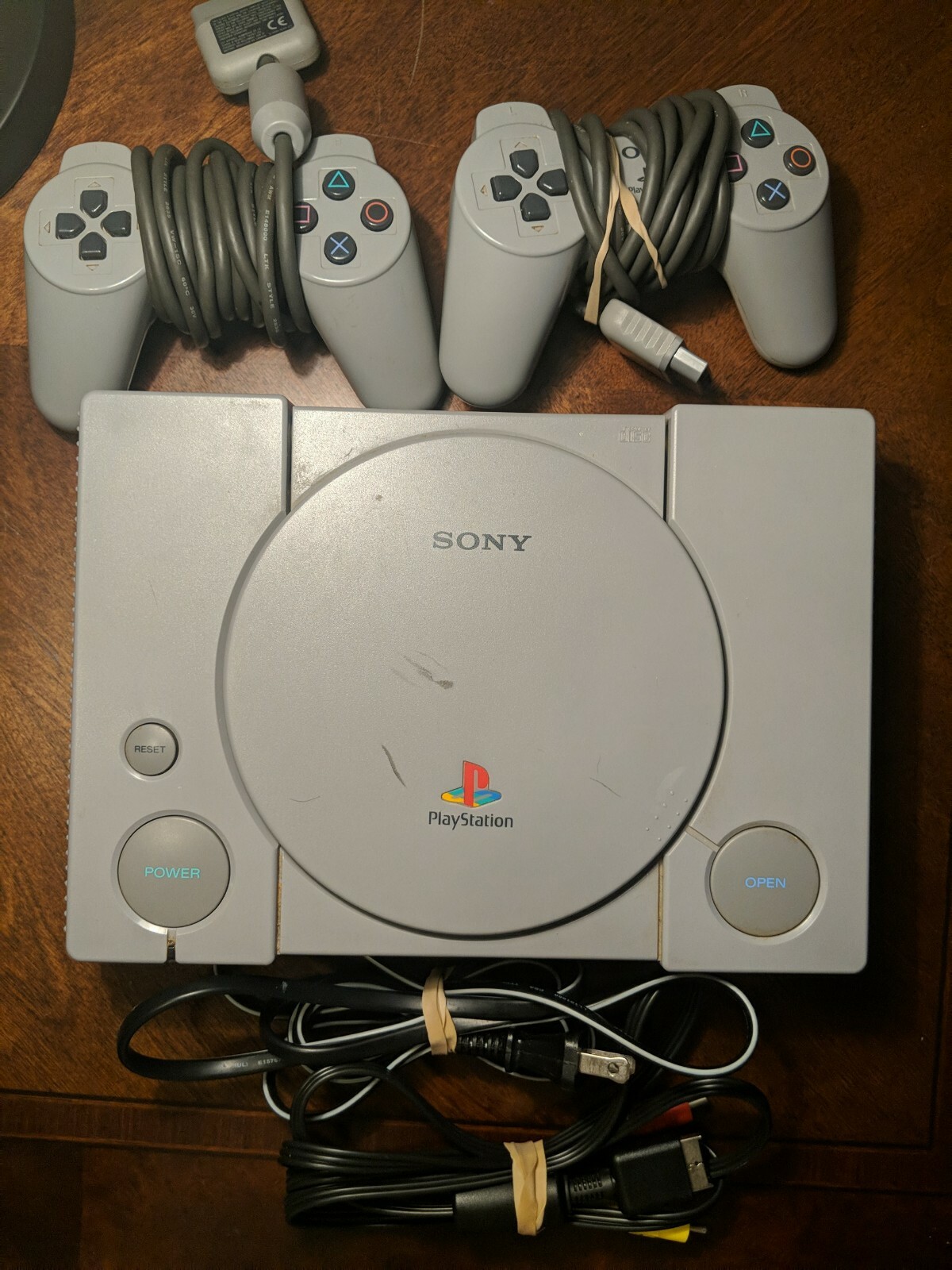 Sony PlayStation Launch Edition Gray Console (SCPH-9001) PS1 ...