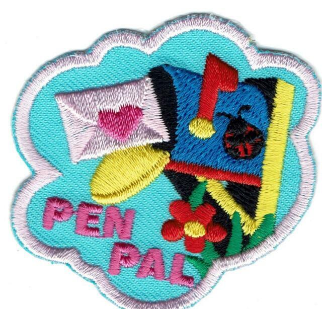 Girl Boy Cub Pen Pals Letters PAL Fun Patches Crests Badges Scouts ...