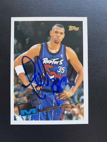 Tracy Murray Signed 1995-96 Topps #275 Card Toronto Raptors Autograph ...