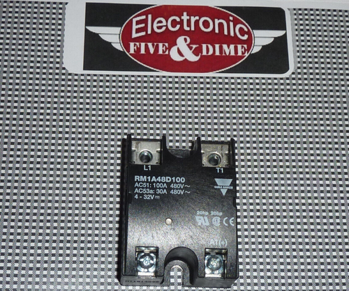 RM1A48D100 Carlo Gavazzi Relay, SSR Zero-Switching 100A 480 Volt | eBay