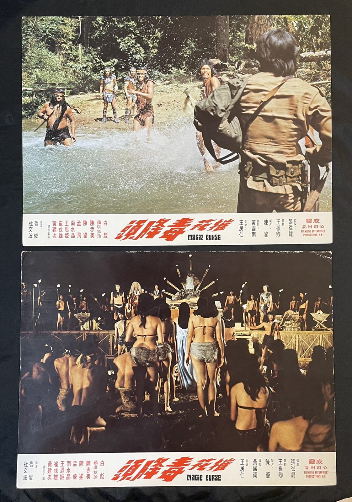 1970's 白彪 Jason Pai Piao 摧花毒降頭 Hong Kong Chinese movie Magic Curse ...