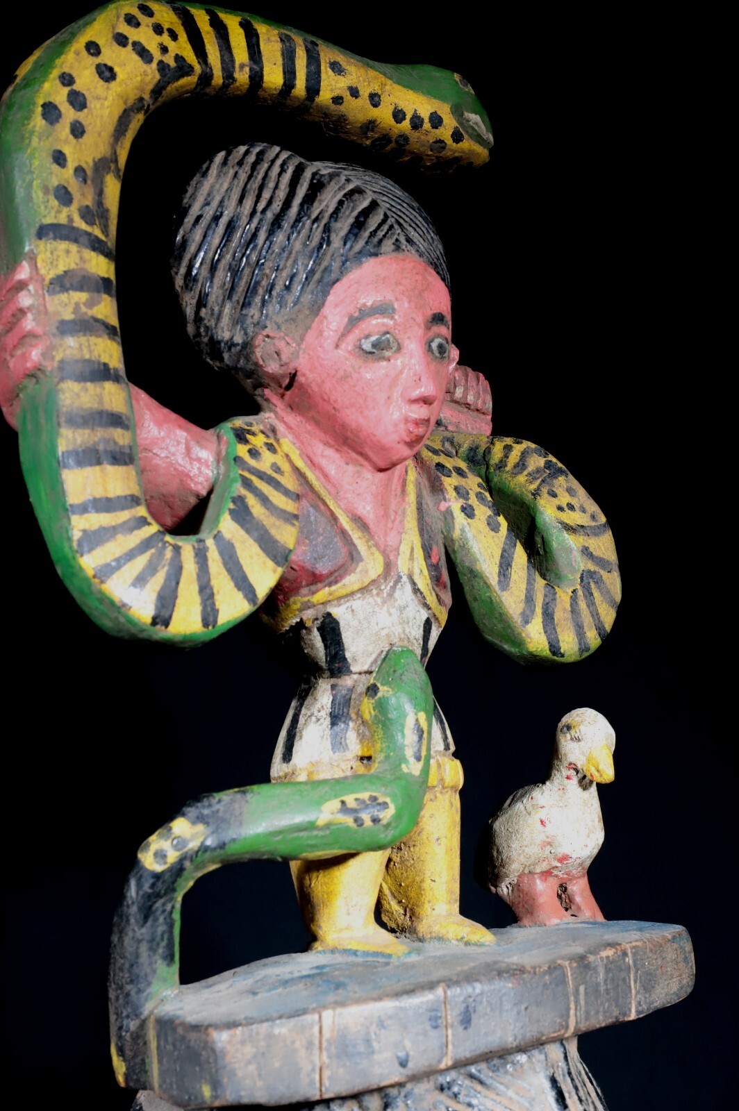 African Art - Baoulé Mask Akan Mami Wata Vodou Deity 58 Cms | eBay