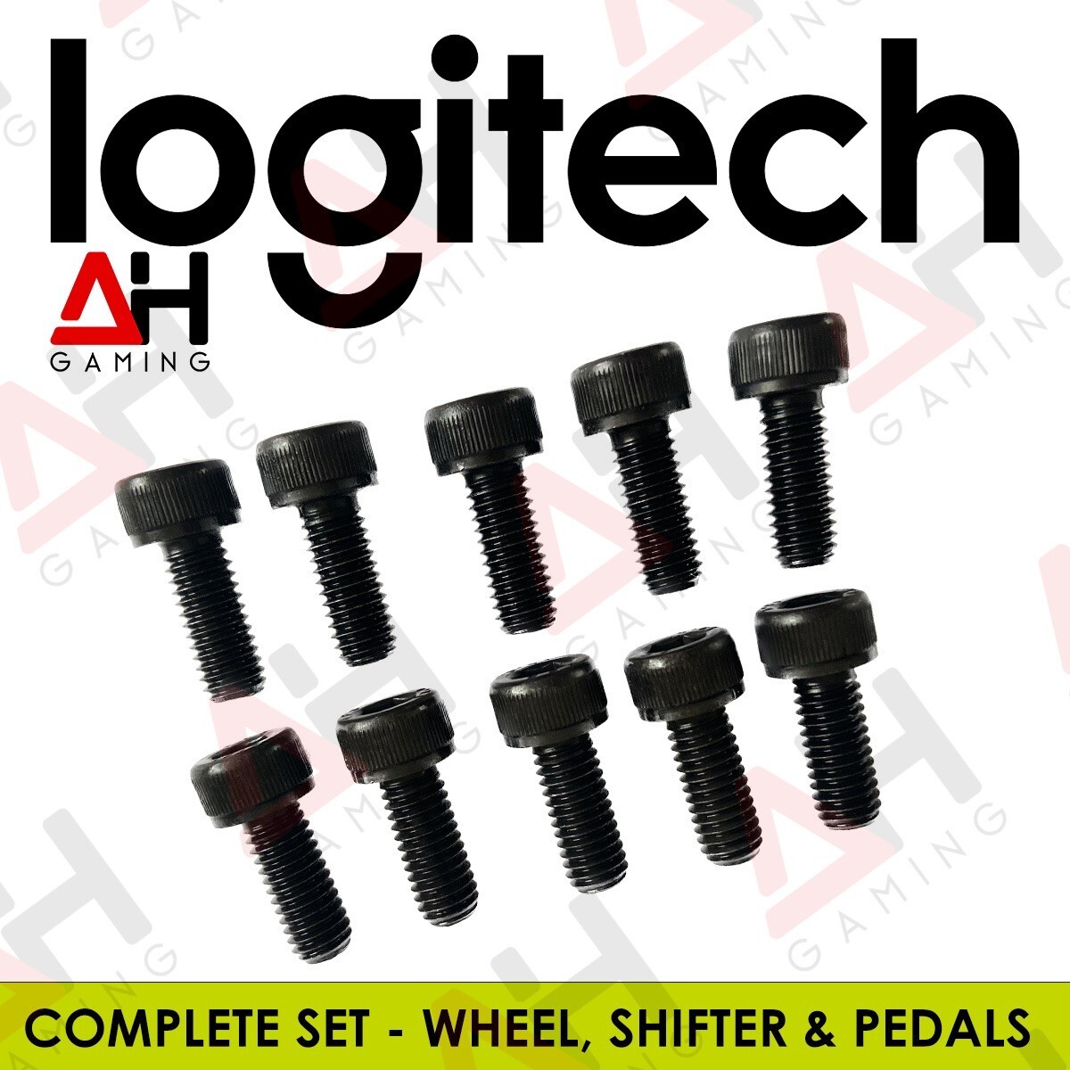 LOGITECH G29 / G920 / G923 Complete Screw Set - Wheel, Pedals & Shifter ...
