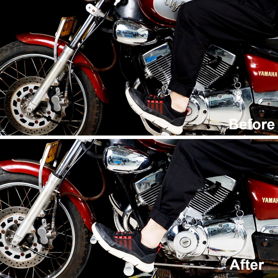 Virago V Star 250 CNC 4.5'' Forward Controls Foot Peg for Yamaha XV250 ...