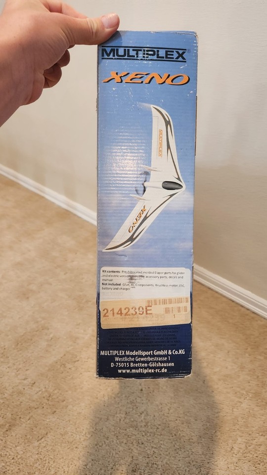 Multiplex Xeno Flying RC Glider Wing Plane Kit ARF | eBay