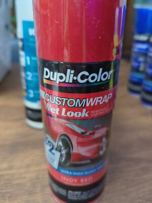 Dupli-Color Indy Red Wet Look Custom Wrap Aerosol Automotive Removable ...