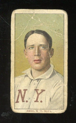 1909 T206 Ames (Portrait) - New York Giants - Poor | eBay