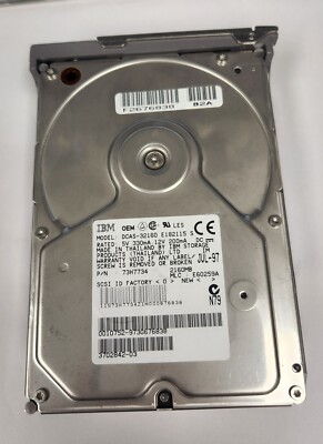 SUN 370-2842-02 2.1Gb SCSI DRIVE DCAS-32160-80pin Test-PASS DOD Wipe | eBay