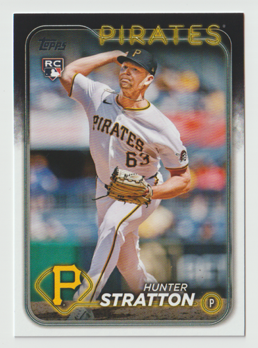 2024 Topps Update #US348 Hunter Stratton RC - Pittsburgh Pirates | eBay