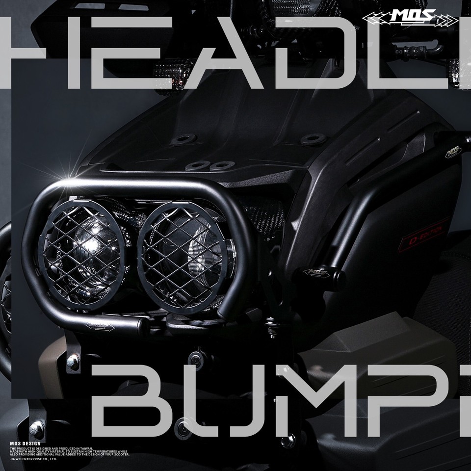 MOS Front Bumper Guard Set (Mesh Type) for Yamaha Zuma 125 2022-2025 | eBay