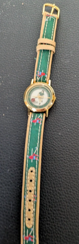 Vintage possibly Unitron Quartz Field Hockey Themed Wrist Watch Needs ...